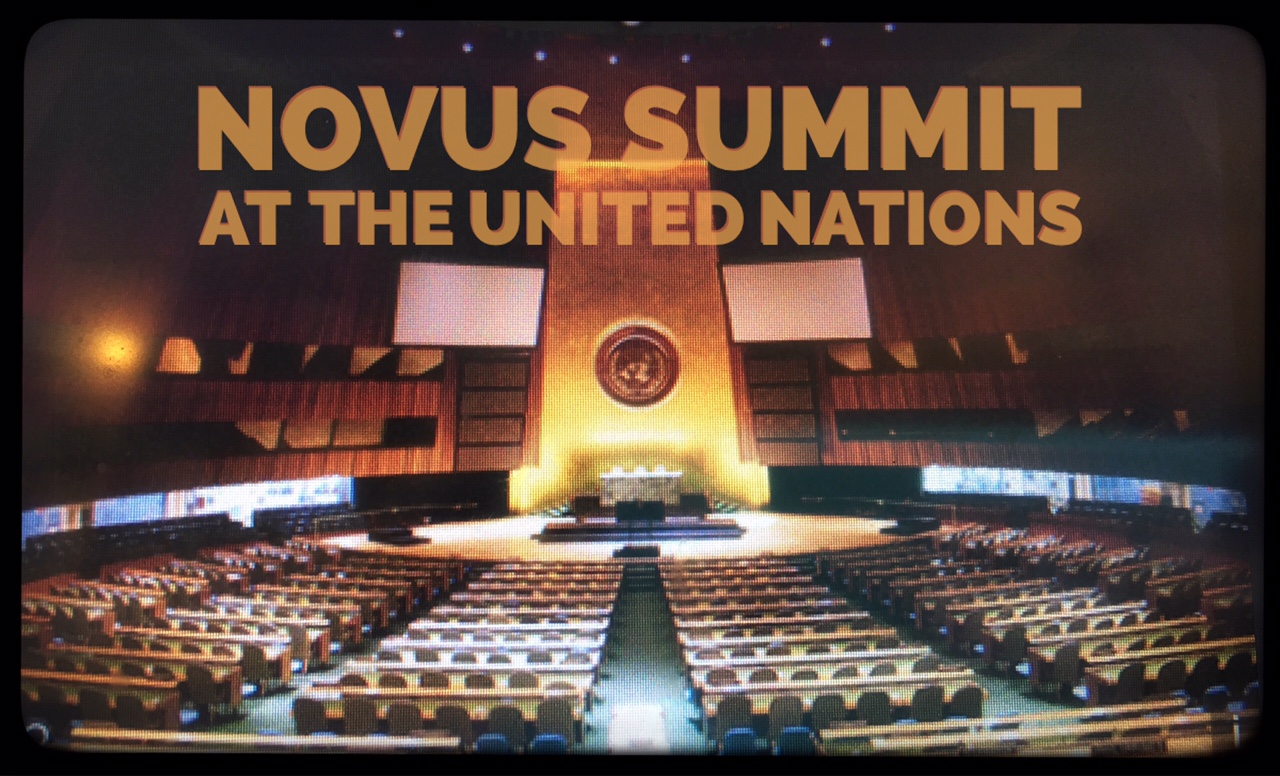 Report from NOVUS Summit at United Nations